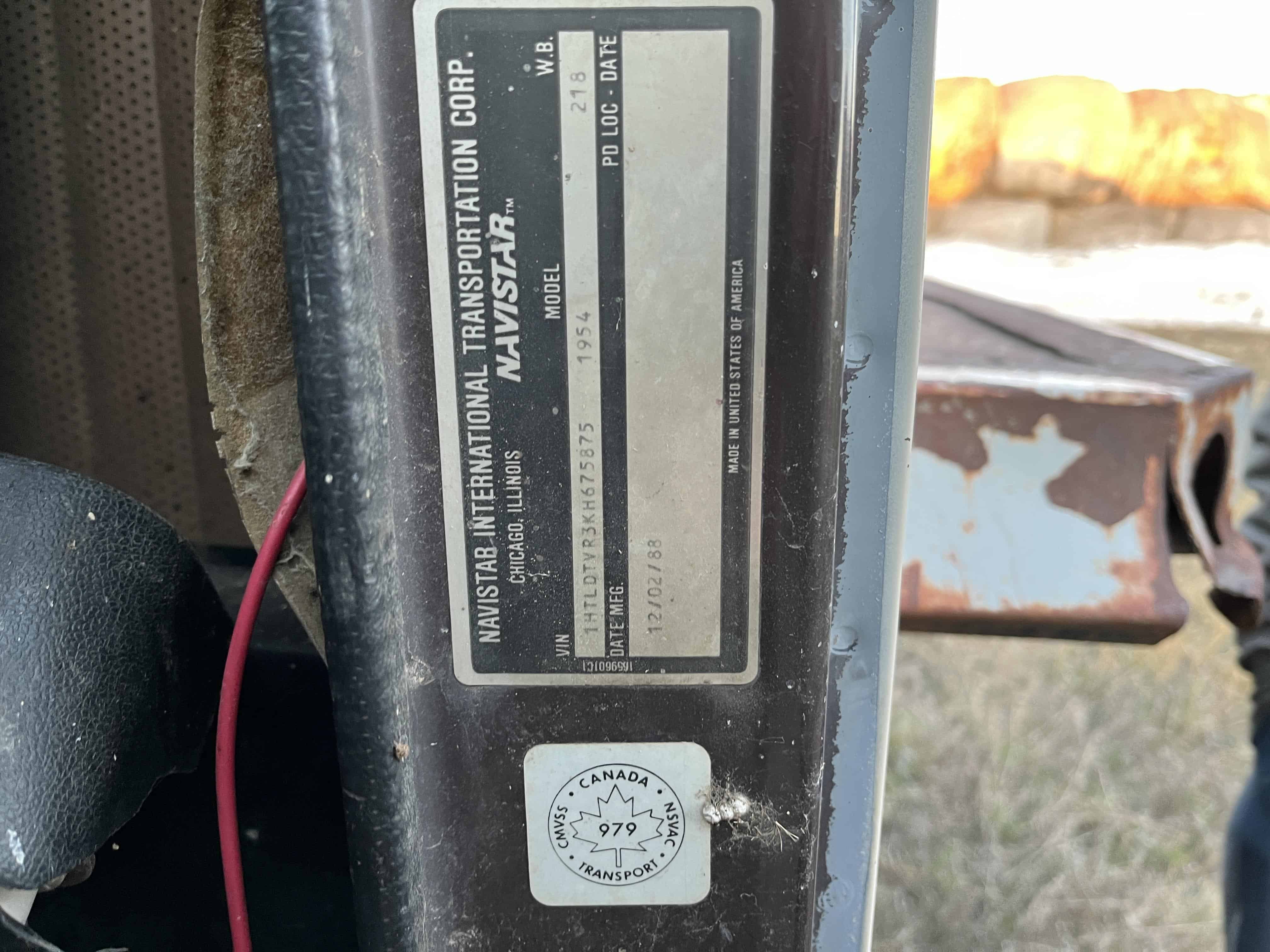 1989 International S1900